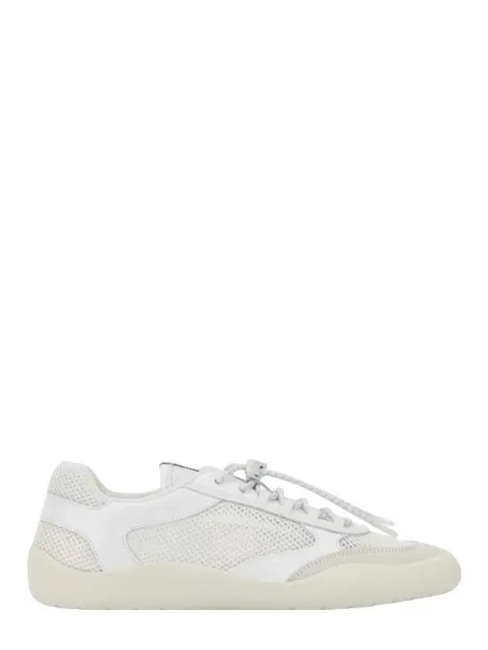 Prada Speedrock Lace-up Sneakers - White