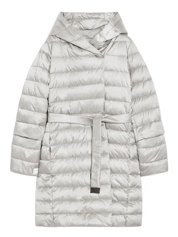 Max Mara Reversible Water-repellent Satin Down Jacket - Sand-colored