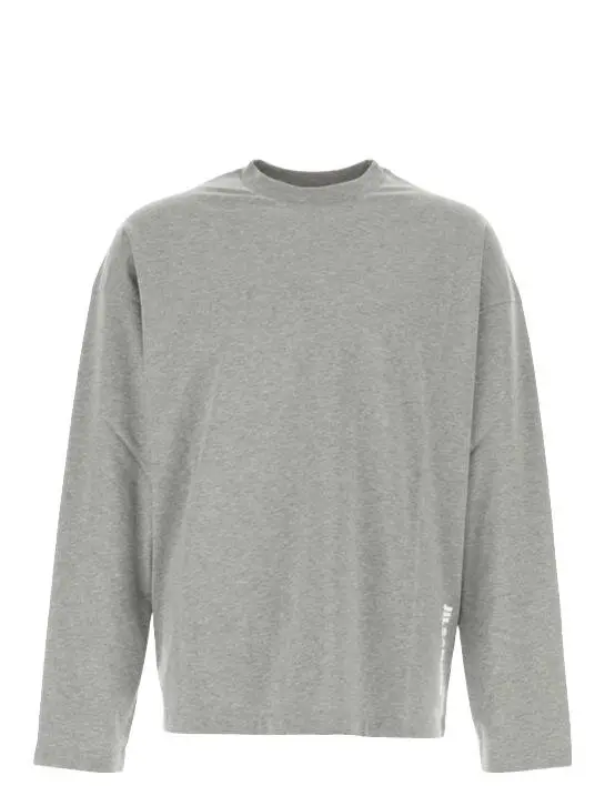 JIL SANDER Long-sleeve Crew-neck T-shirt - Gray