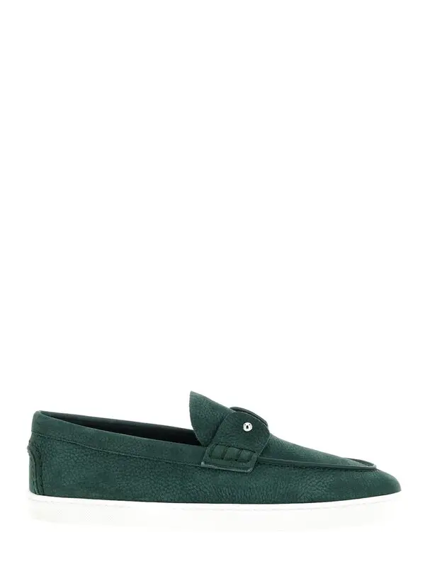 CHRISTIAN LOUBOUTIN Chambeliboat Loafers - Agave