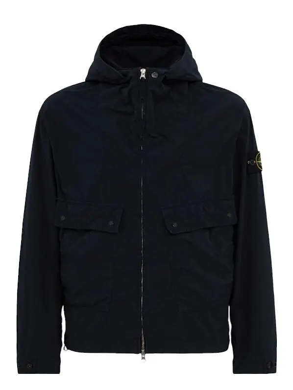 Stone Island Light Compact Touch Parka Jacket - Black