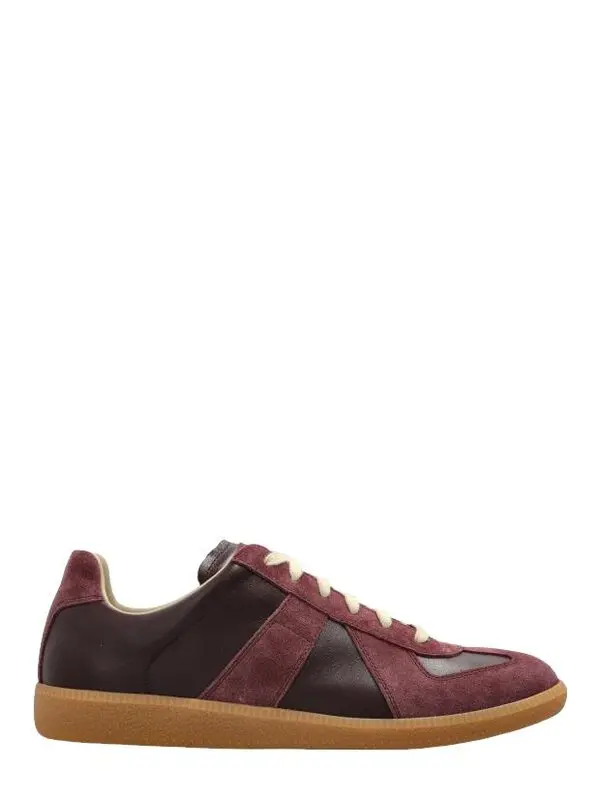 MAISON MARGIELA Replica Lace-up Sneakers - Winetasting