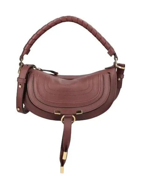 Chloé Mini Marcie Shoulder Bag - Red