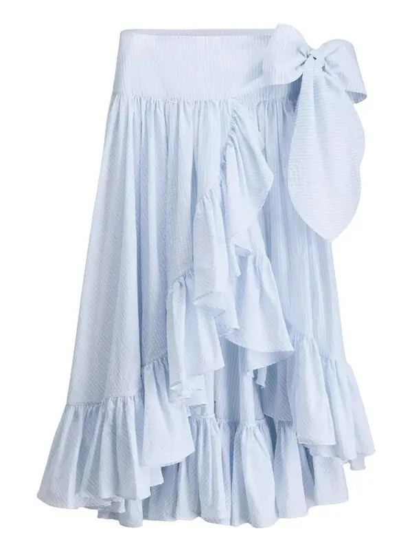 Dior Riviera Mid-length Ruffled Skirt - No