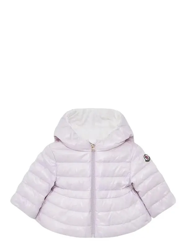 Moncler Long-sleeved Hooded Down Jacket - White