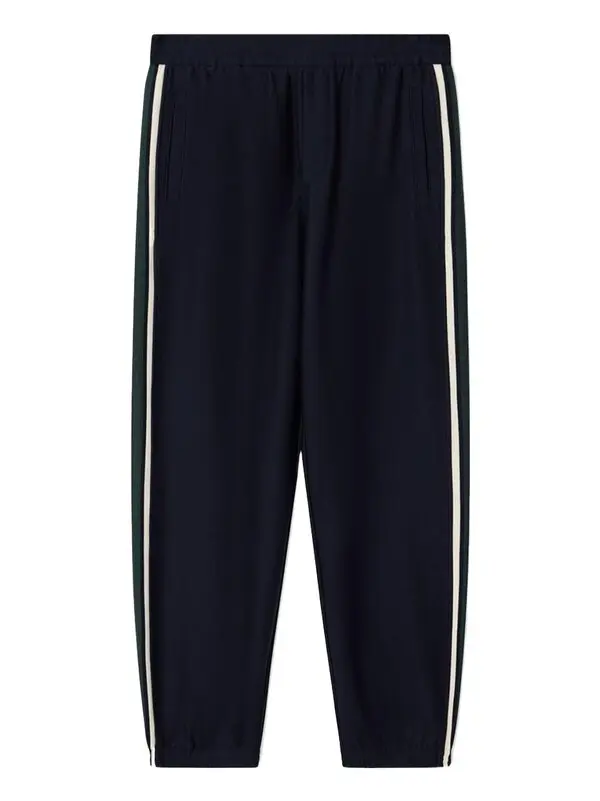 Emporio Armani Elastic-waist Sweatpants - Black