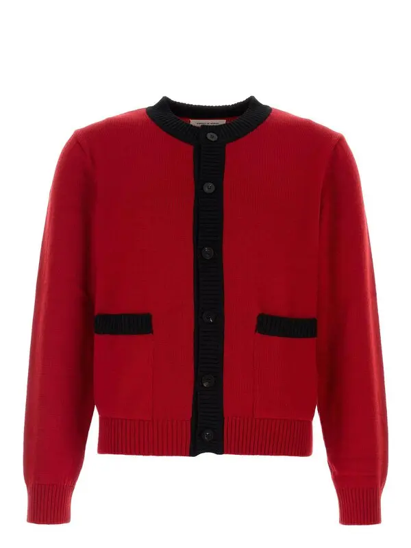 ERNEST W.BAKER Wool Cardigan - Red