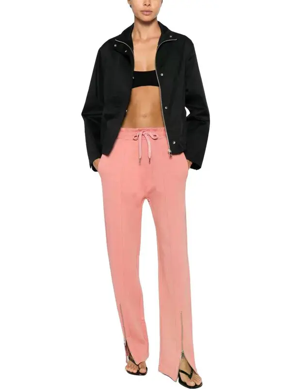 Just Cavalli Drawstring Zipped-cuff Track Pants - Pink
