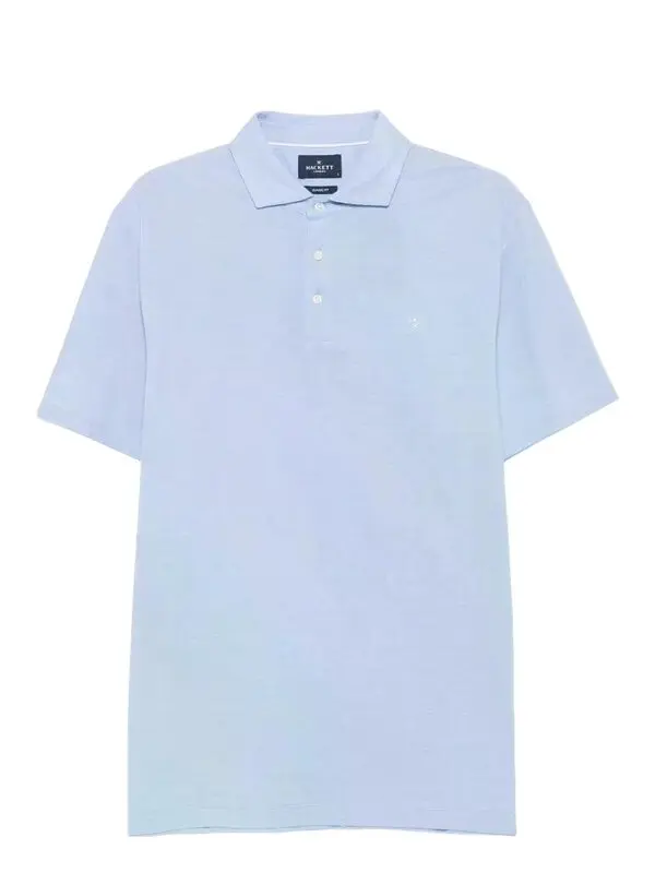 HACKETT LONDON Logo-embroidered Polo Shirt - Blue