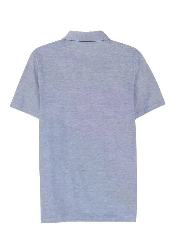 HACKETT LONDON Logo-embroidered Polo Shirt - Blue
