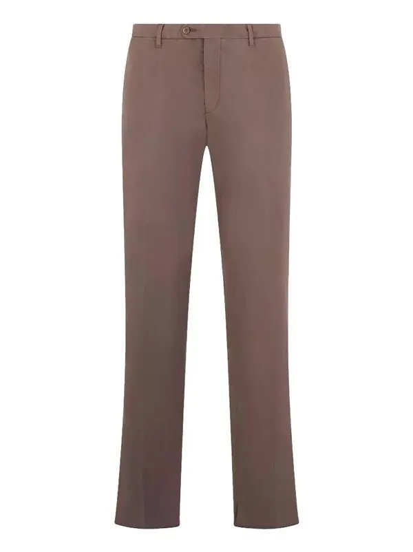 Fedeli Straight-leg Trousers - Brown