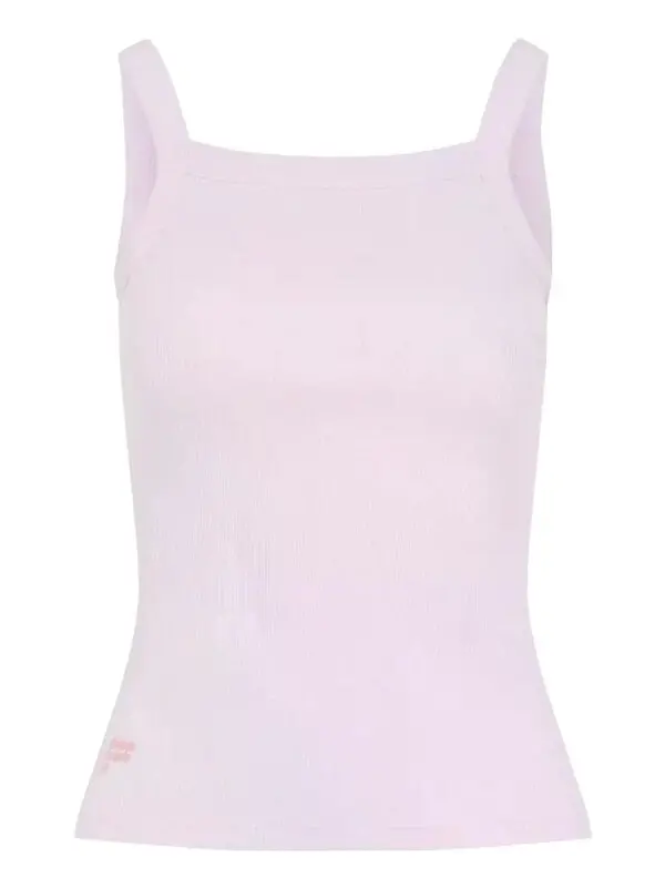 PANGAIA Ribbed Knit Vest Top - Purple