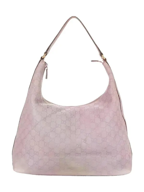 Gucci Guccissima Shoulder Bag - Pink