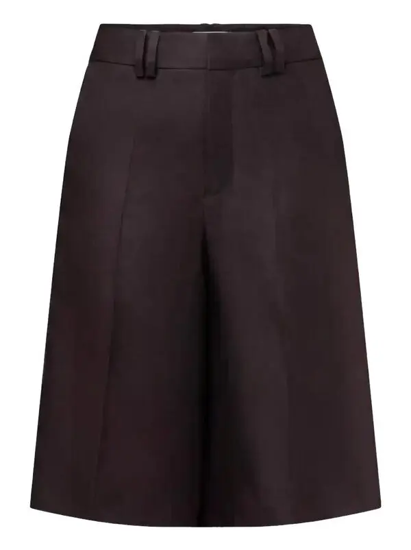 DRYKORN Pressed-crease Tailored Shorts - Brown