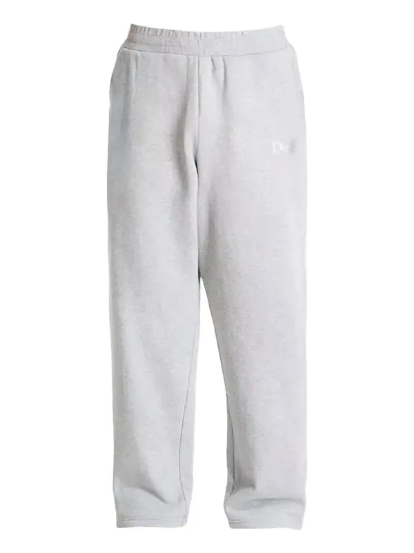 DIME Logo-embroidered Track Pants - Grey
