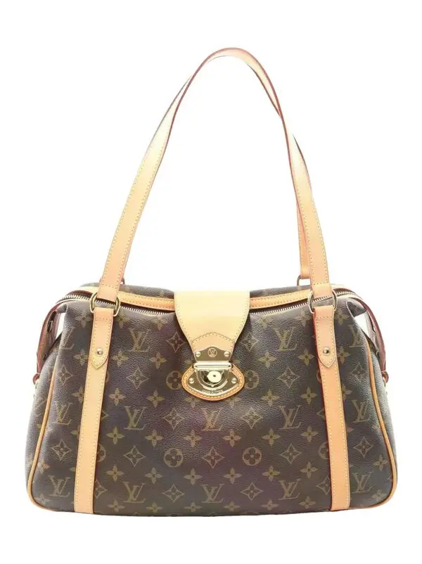 LOUIS VUITTON Monogram Stresa Pm Shoulder Bag - Brown