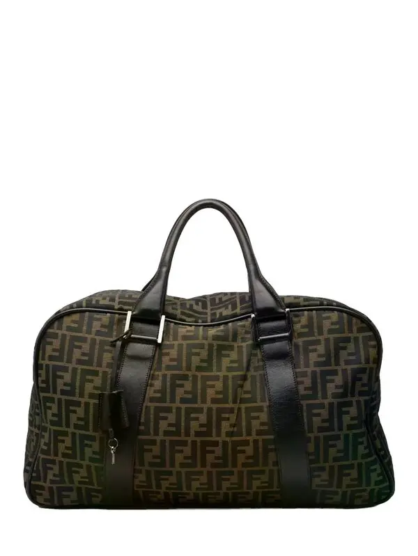 Fendi Zucca Canvas Travel Bag - Brown