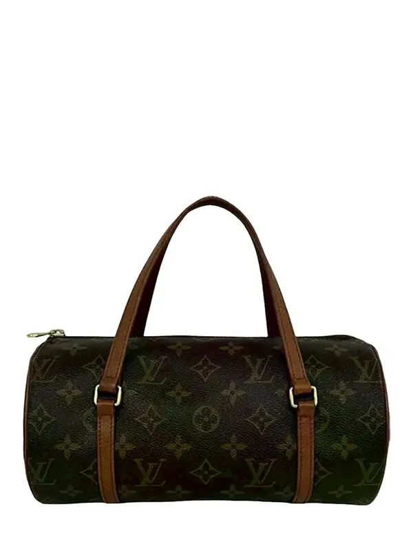 LOUIS VUITTON Monogram Papillon 26 Handbag - Brown