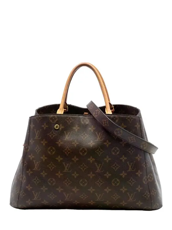 LOUIS VUITTON Montaigne Gm Satchel - Brown