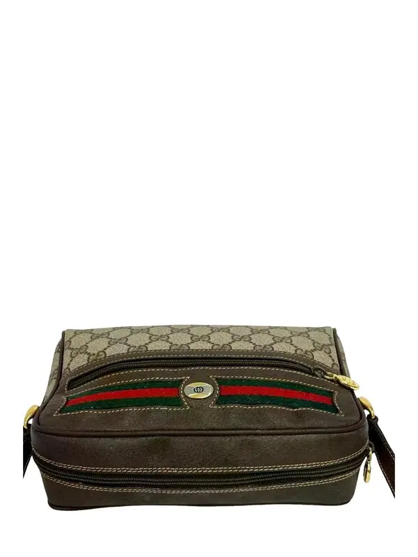 Gucci 20th Century Gg Supreme Web Crossbody Bag - Neutrals