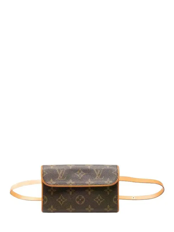 LOUIS VUITTON Monogram Florentine Belt Bag - Brown