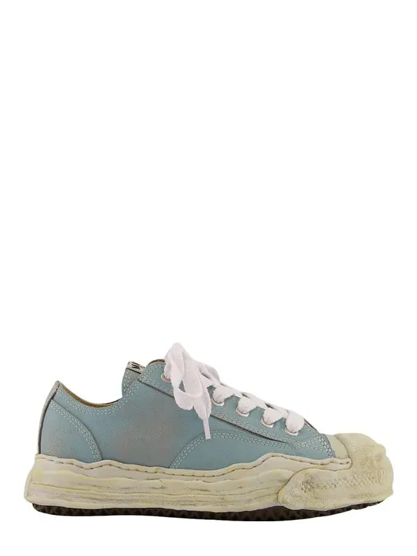 Mihara Yasuhiro Light Hank Og Sole Leather Sneakers - Blue