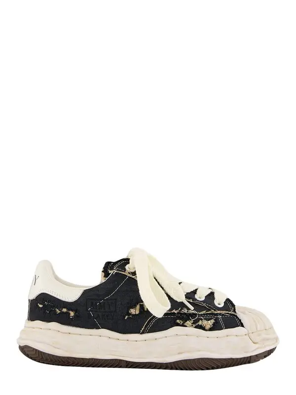 Mihara Yasuhiro Blakey Og Sole Canvas Sneakers - Black