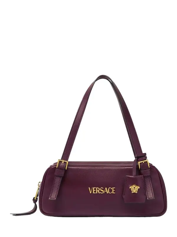 Versace Leather Bowling Bag - Multicolor