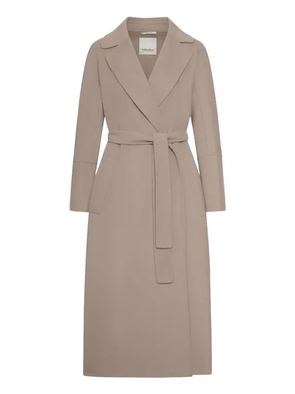 Max Mara Belted Silk & Nylon Coat - Multicolor