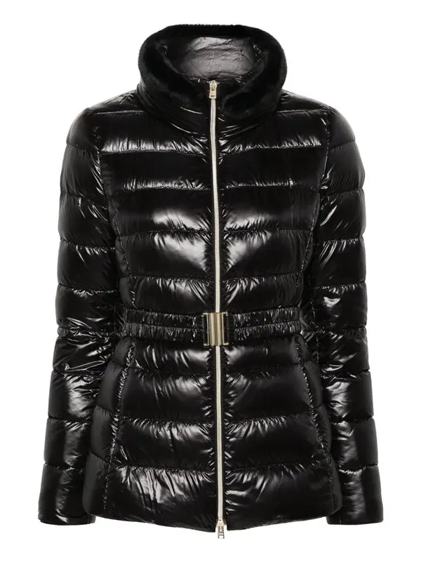 Herno Claudia Belted Down Jacket - Multicolor