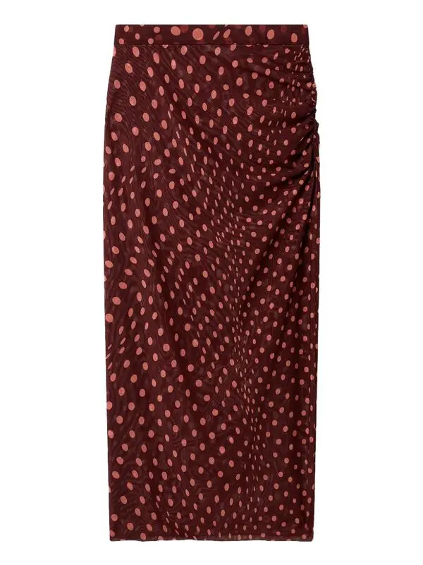 Stella McCartney Polka Dot Long Skirt - Multicolor