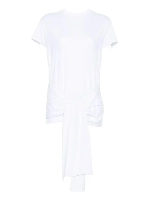 TOTEME Cotton Blend Tie-waist Top - Multicolor