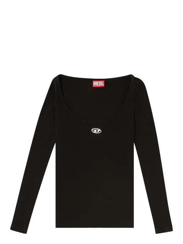 DIESEL® Ribbed Logo Top - Multicolor