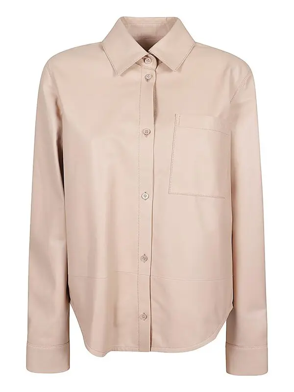 Loewe Leather Shirt - Multicolor