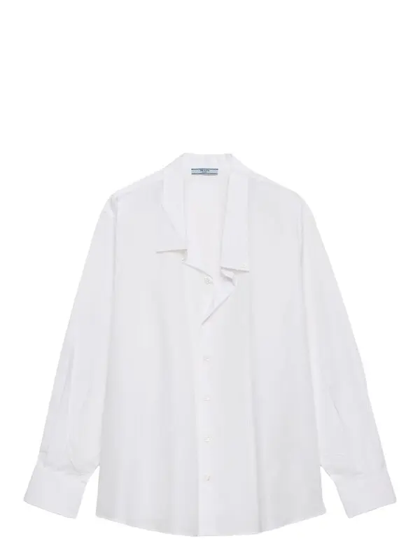 Prada Cotton Poplin Shirt - Multicolor