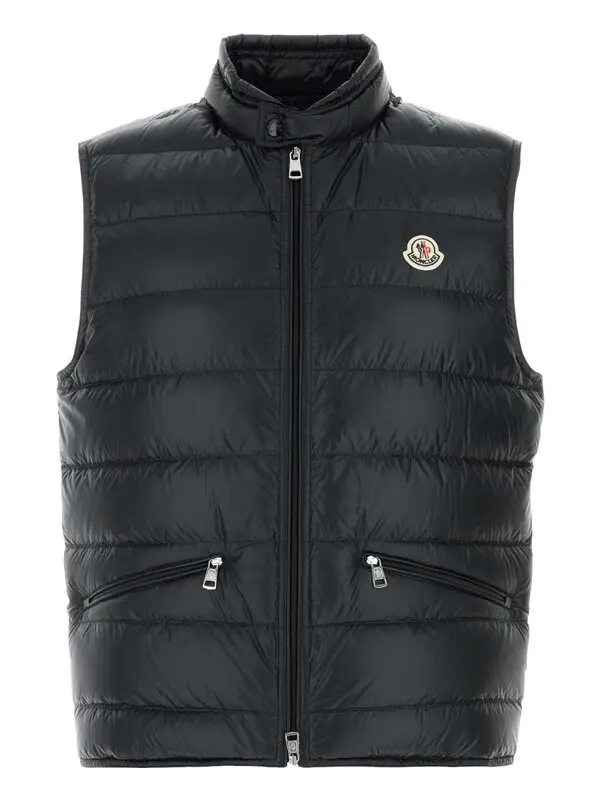 Moncler Sleeveless Down Jacket - Black