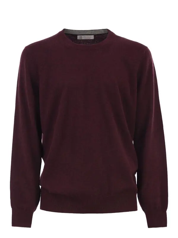 Brunello Cucinelli Pure Cashmere Crew-neck Sweater - Multicolor