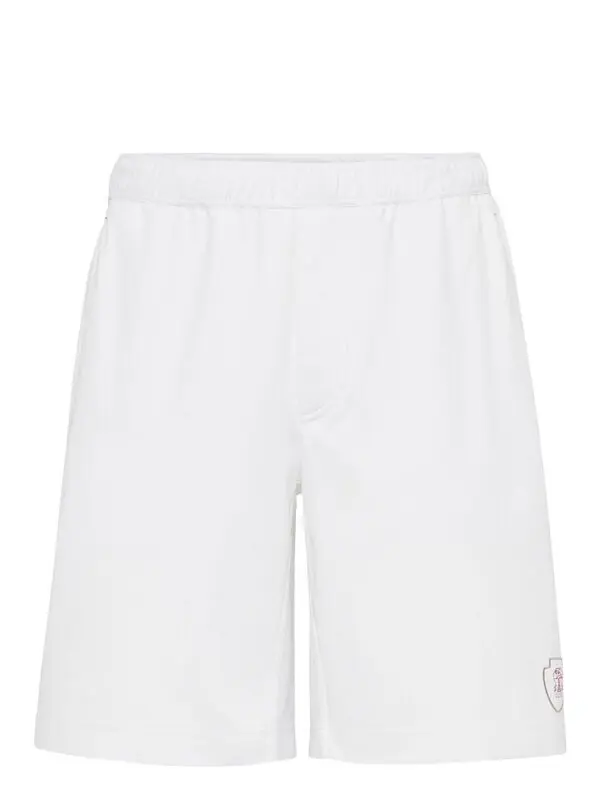 Brunello Cucinelli Cotton Bermuda Shorts - Multicolor