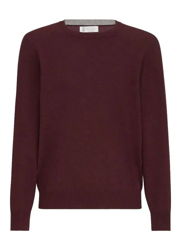 Brunello Cucinelli Cashmere Crewneck Sweater - Multicolor