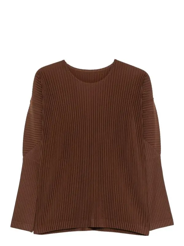 Issey Miyake Pleated T-shirt - Multicolor