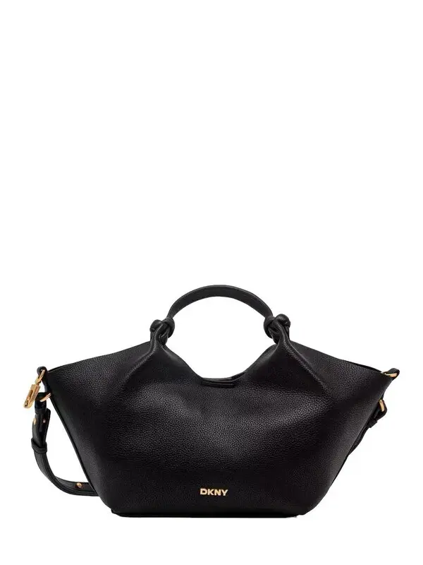 Dkny Paula Knotted Tote Bag - Black