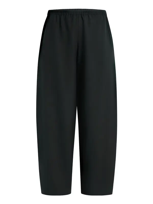 Khaite Roma Wool Pant - Black