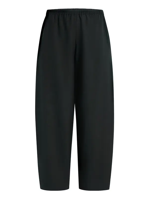 Khaite Roma Wool Pant - Black