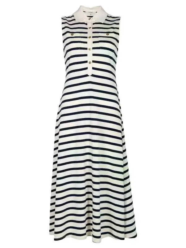 FRAME Sea Breeze Midi Dress - Blue
