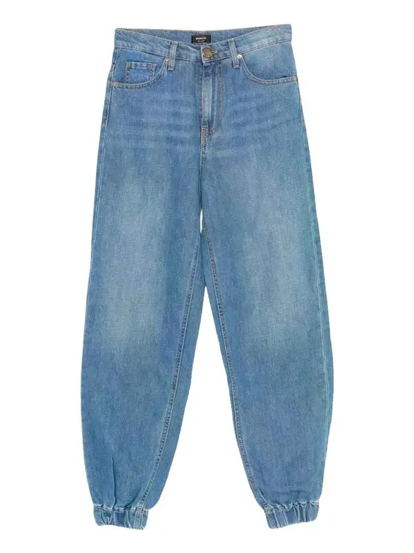 Pinko Cincin Cuffed Jeans - Blue