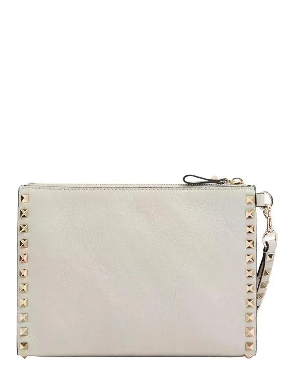Valentino Garavani Rockstud Pouch - Grey