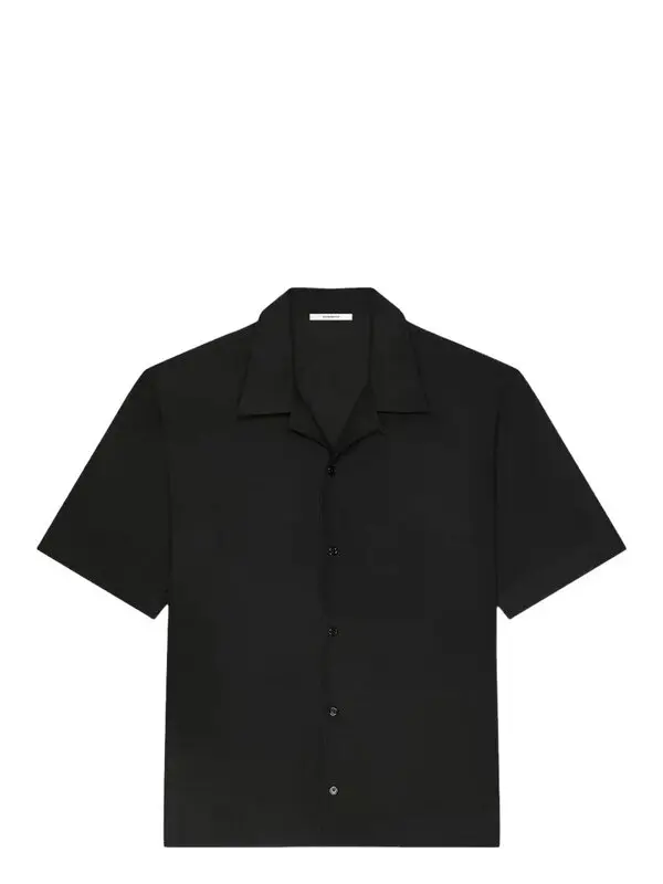 Givenchy Logo-print Short-sleeve Shirt - Black
