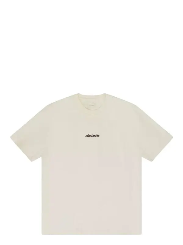 Aimé Leon Dore Script-logo T-shirt - Neutrals