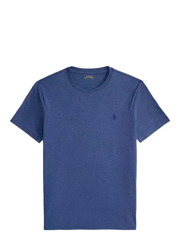 Polo Ralph Lauren Pony-embroidered Cotton T-shirt - Blue