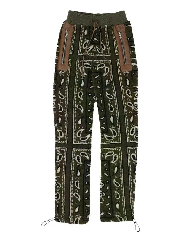 Amiri Bandana-print Track Pants - Grey